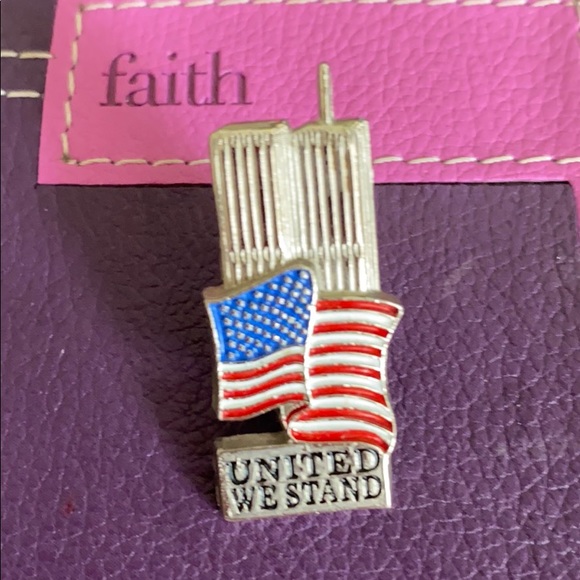 Other | Cloth Pin Lapel Pin Usa Twin Towers | Poshmark